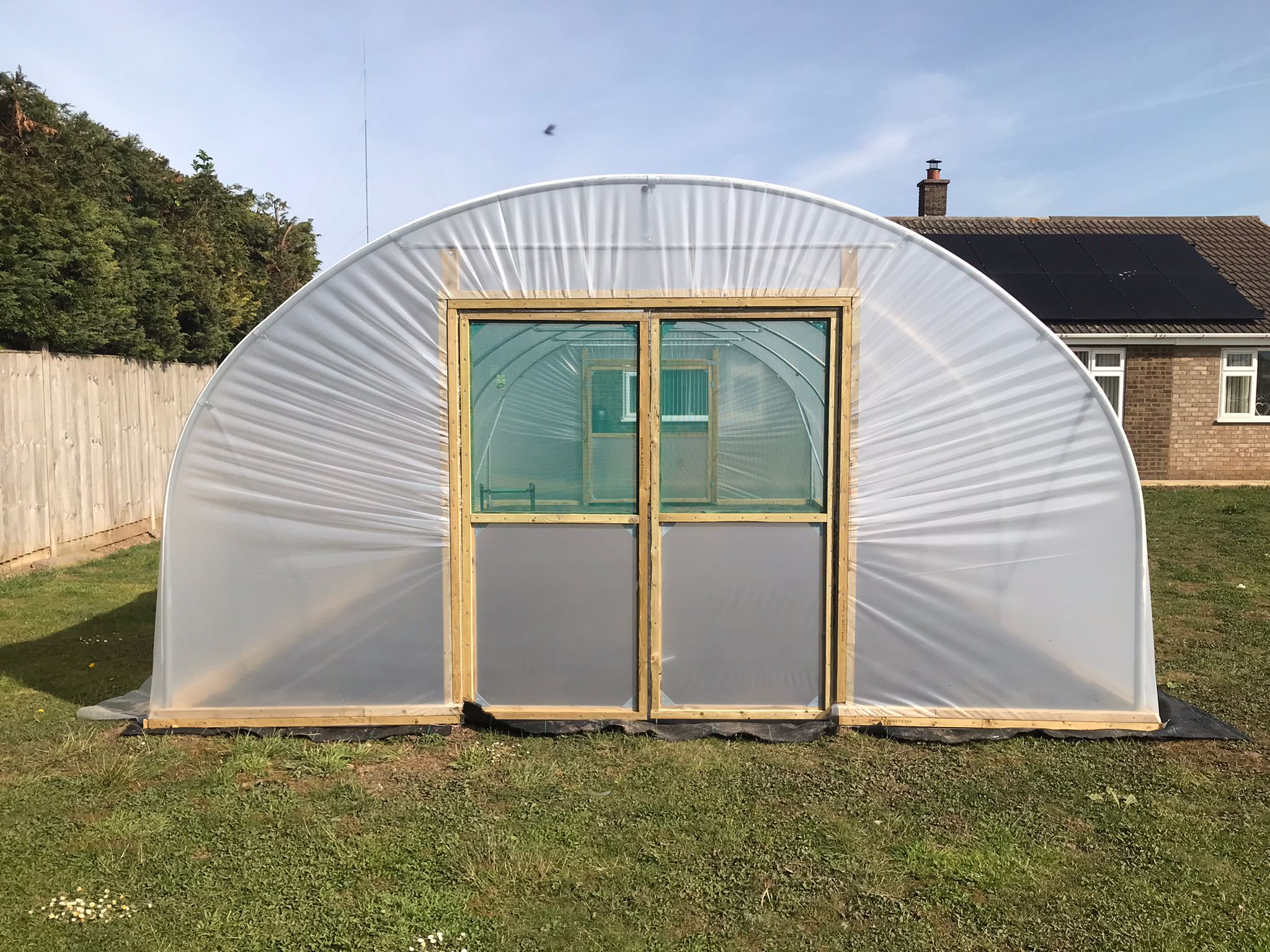 Polytunnel Doors | Single & Double Door Frames | Premier Polytunnels
