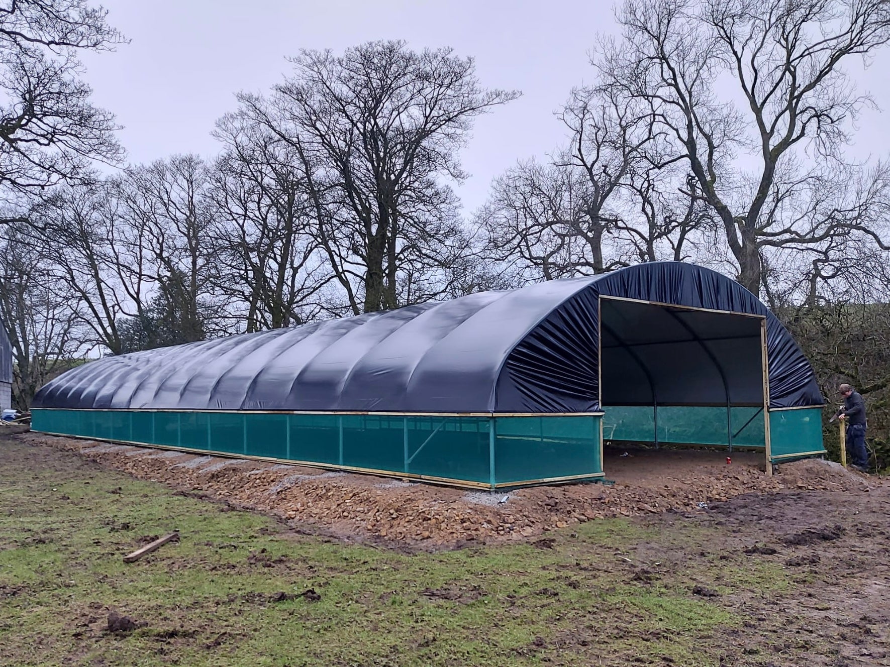 30ft Wide Sheep & Livestock Houses | Premier Polytunnels