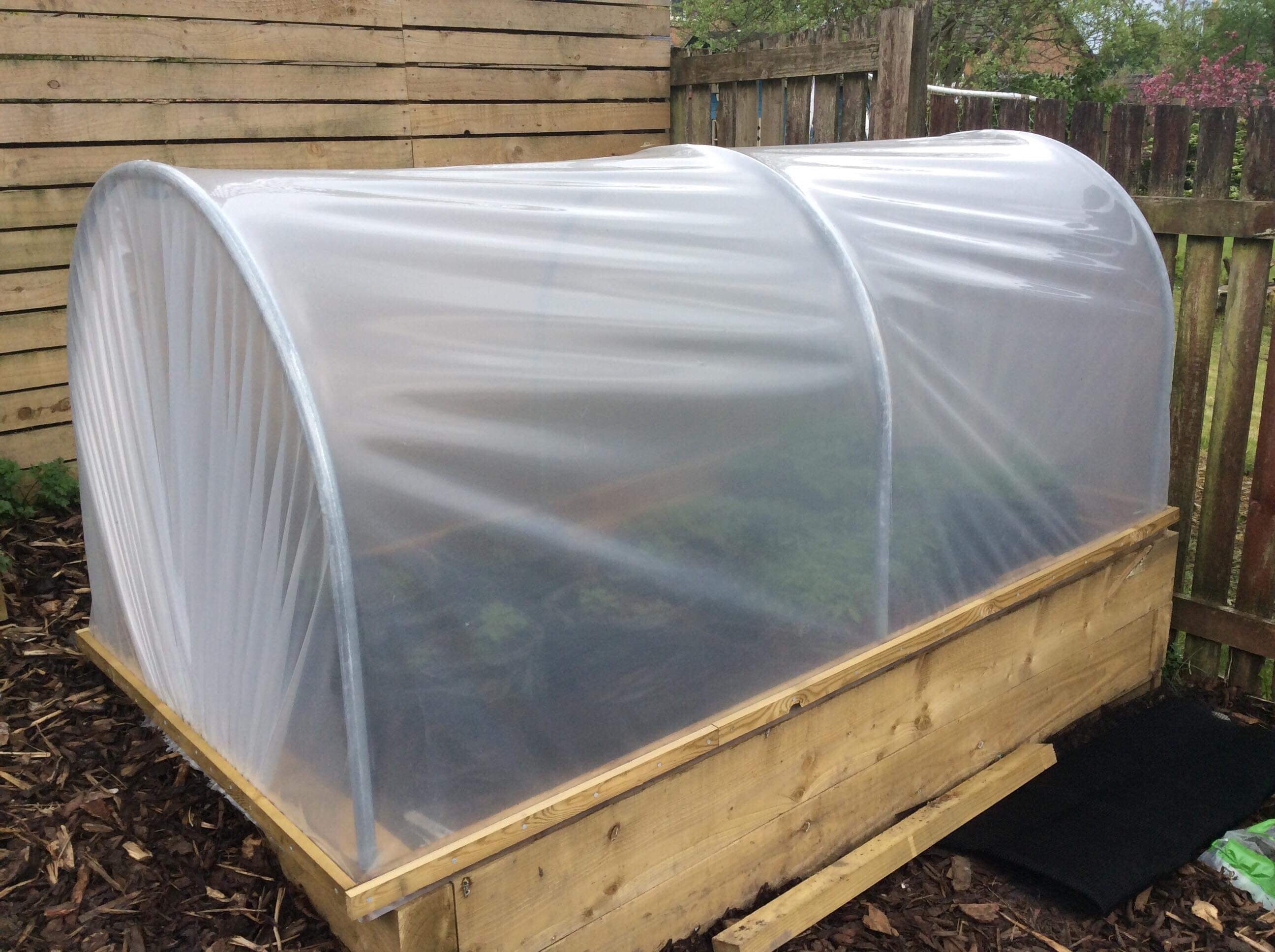 Cloche Film | Heavy Duty Clear Plastic Sheeting | Premier Polytunnels