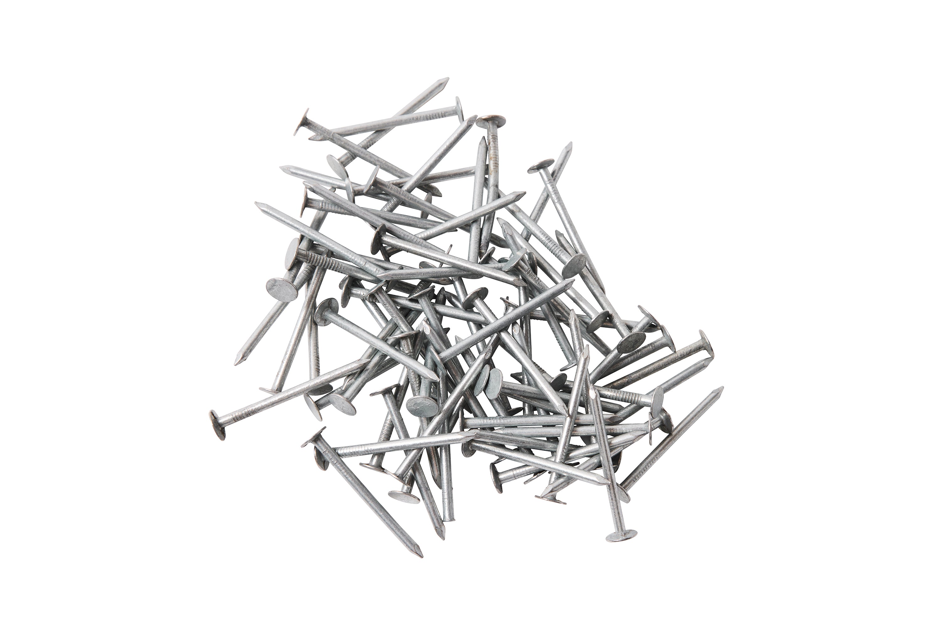 40&50mm Galvanised Clout Nails | 0.5kg Pack| Premier Polytunnels