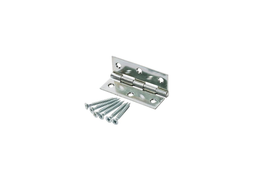Polytunnel Door Hinge | Zinc Plated Butt Hinge| Premier Polytunnels
