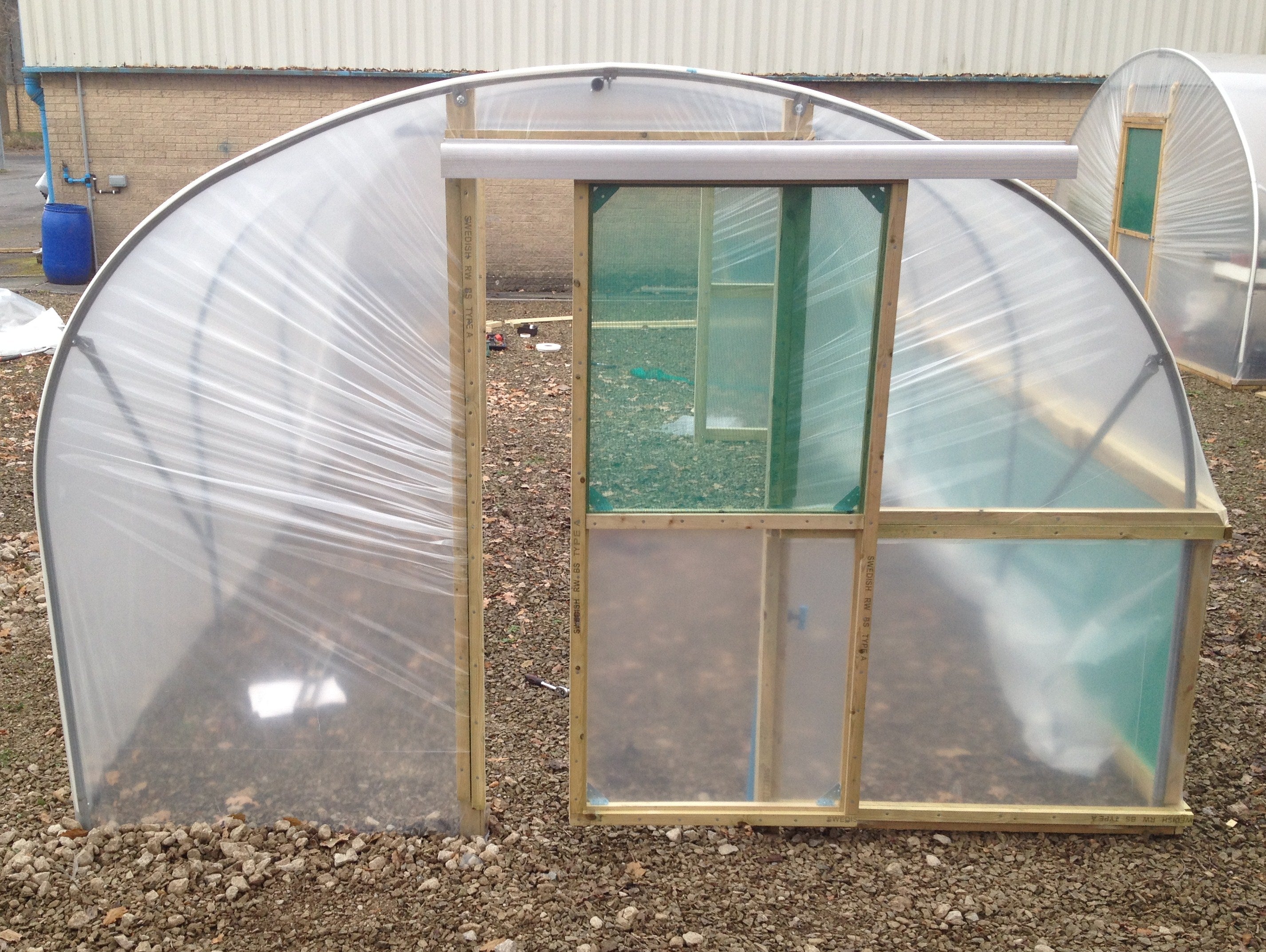 Single Sliding Door Kit For Polytunnels | Premier Polytunnels